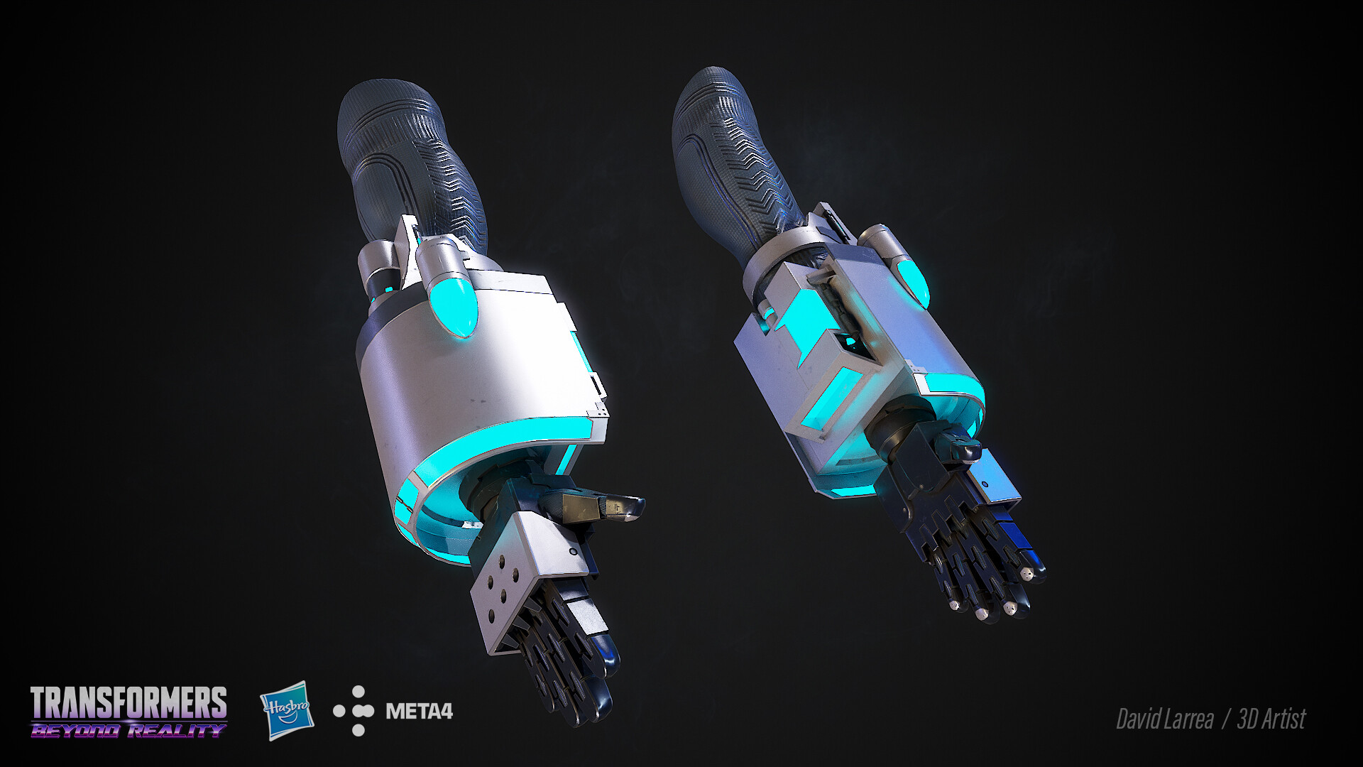 David Larrea - PLAYER'S EXOSUIT ARMS - AGILE: Transformers Beyond Reality