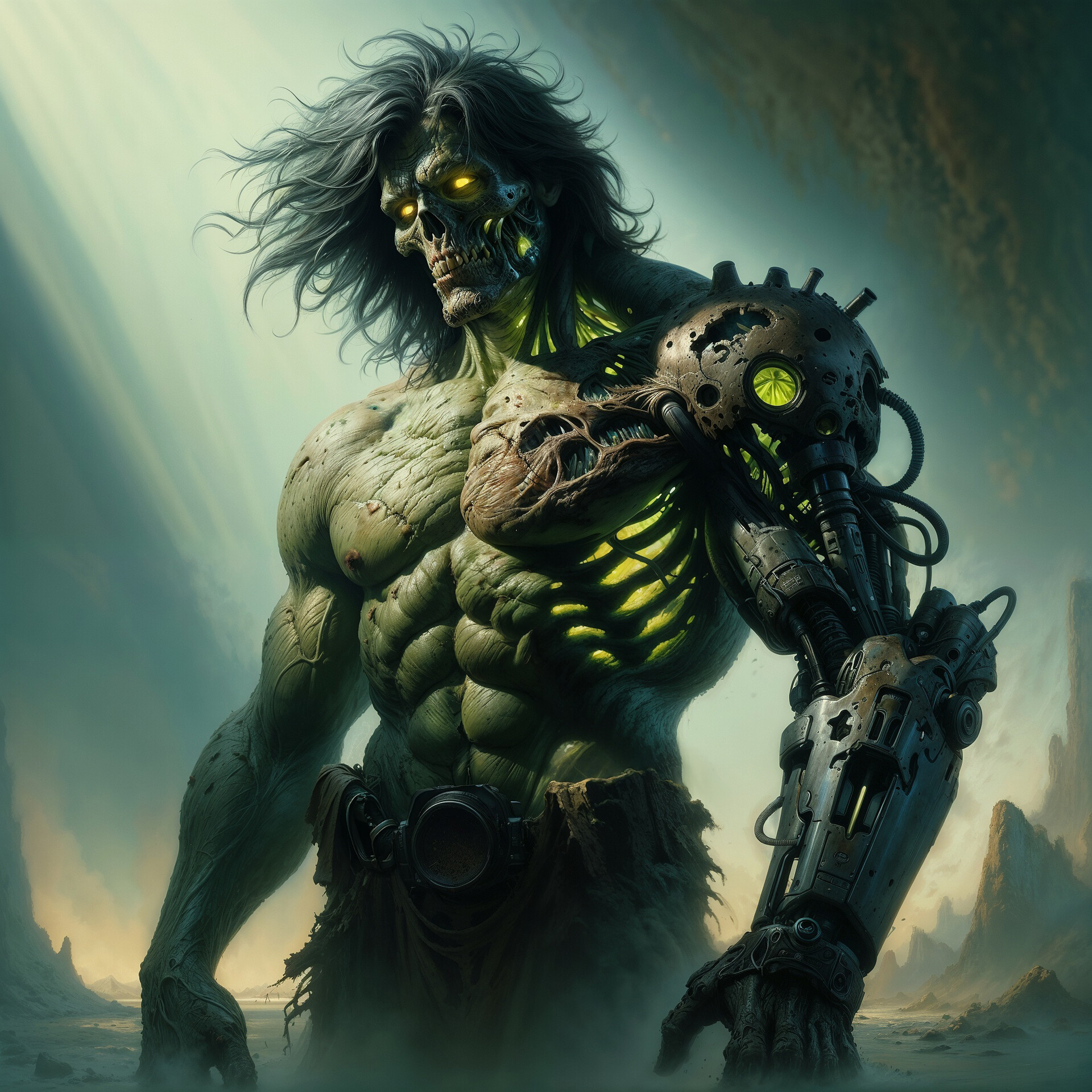 ArtStation - The Mutant Warlord