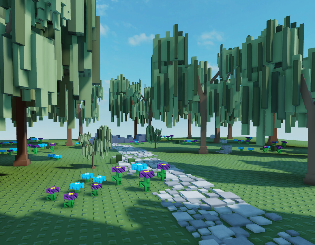 Admiral Axo - enchanted forest map