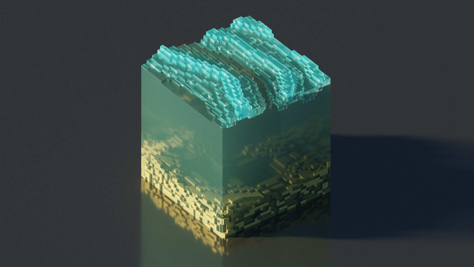 ArtStation - Just a cube of water