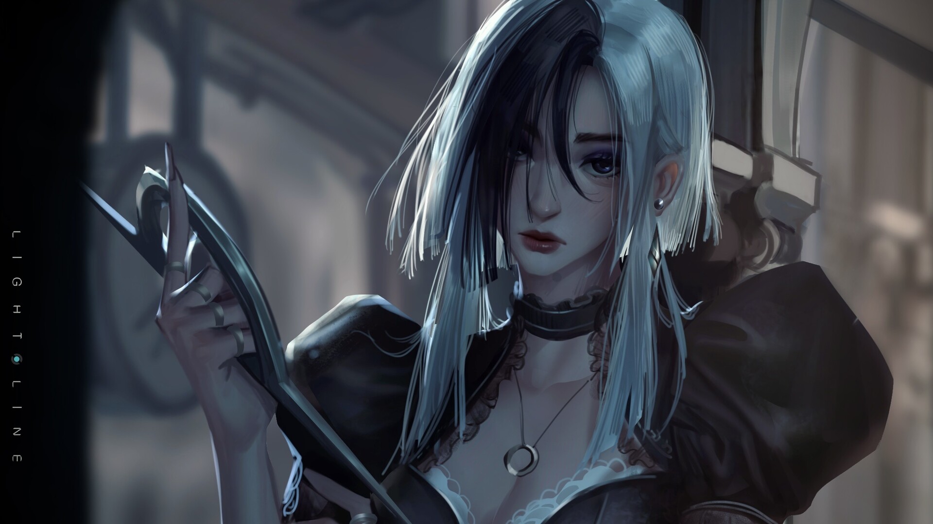 ArtStation - Wait for a person.