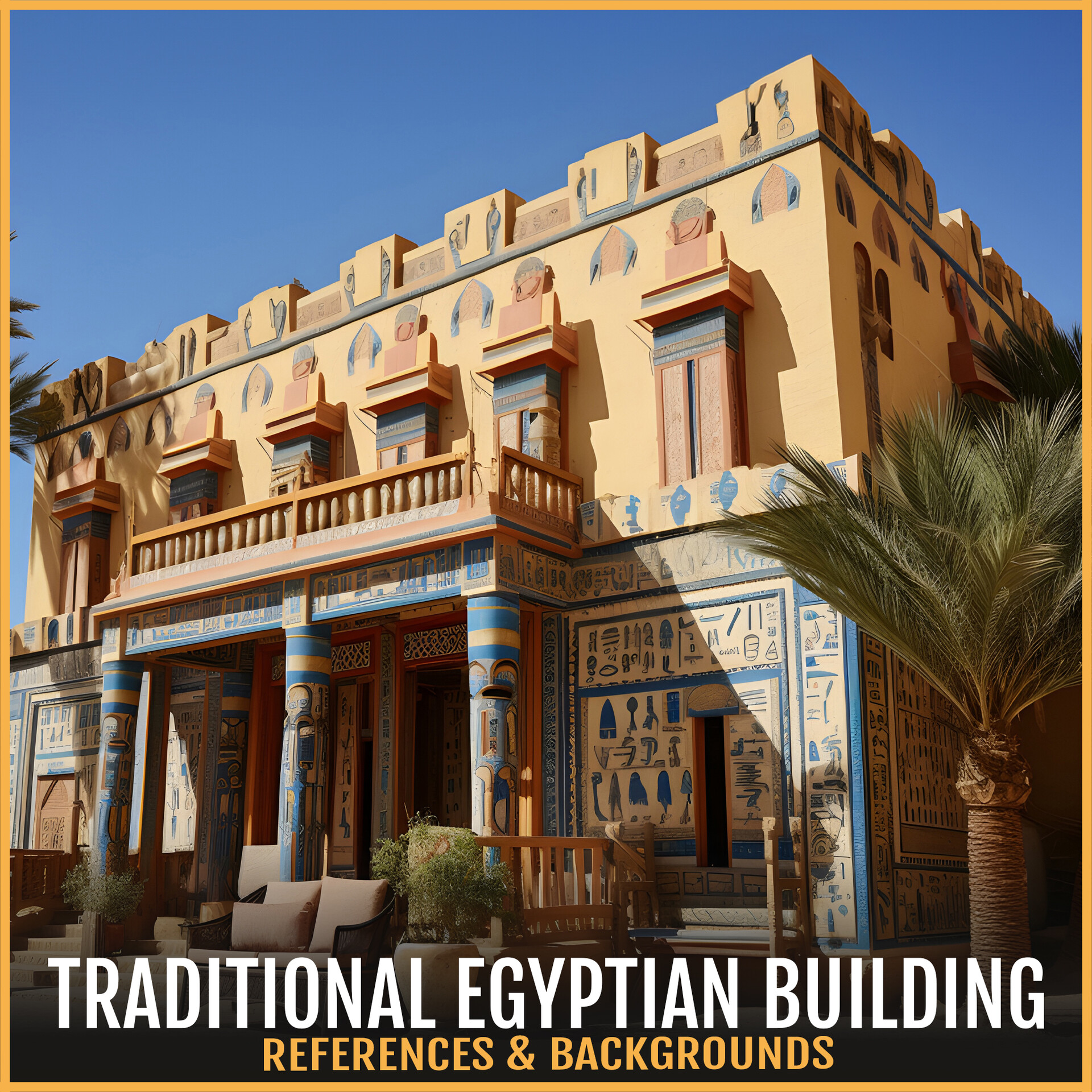 ArtStation - 303 Traditional Egyptian Building References