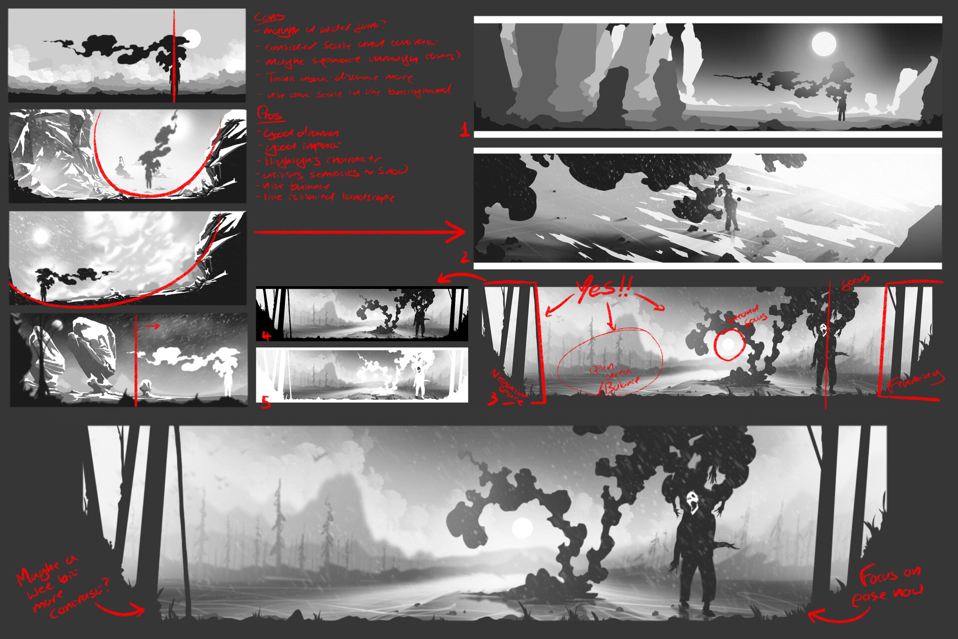 ArtStation - Final Major Project ~ Existential Creature Design sketches #7