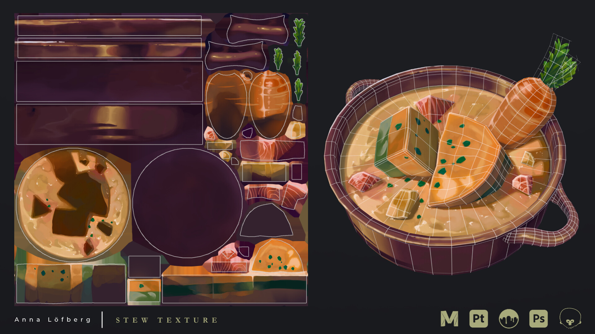 Anna Löfberg - Veggie Cream Soup (BOTW) - Hand Painted Model