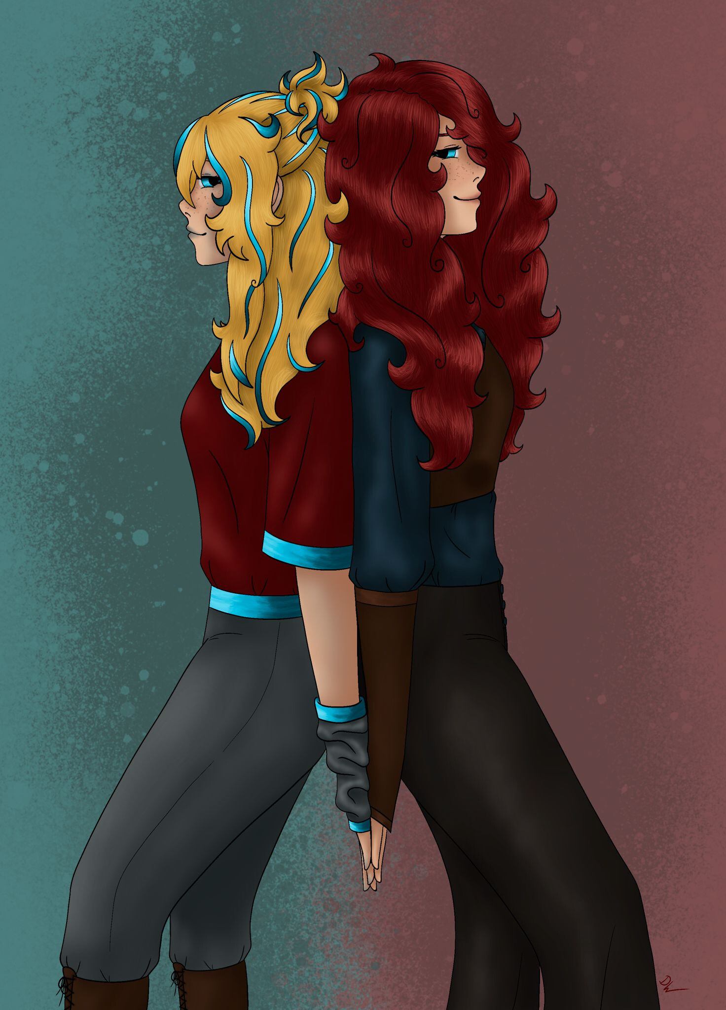 ArtStation - Artwork of Feya and Coco (OCs)