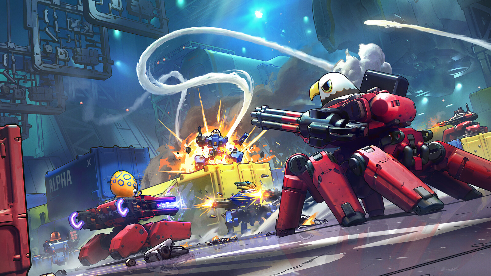 Sean Vo - ANIMO Stars Arena - Key Art Illustrations