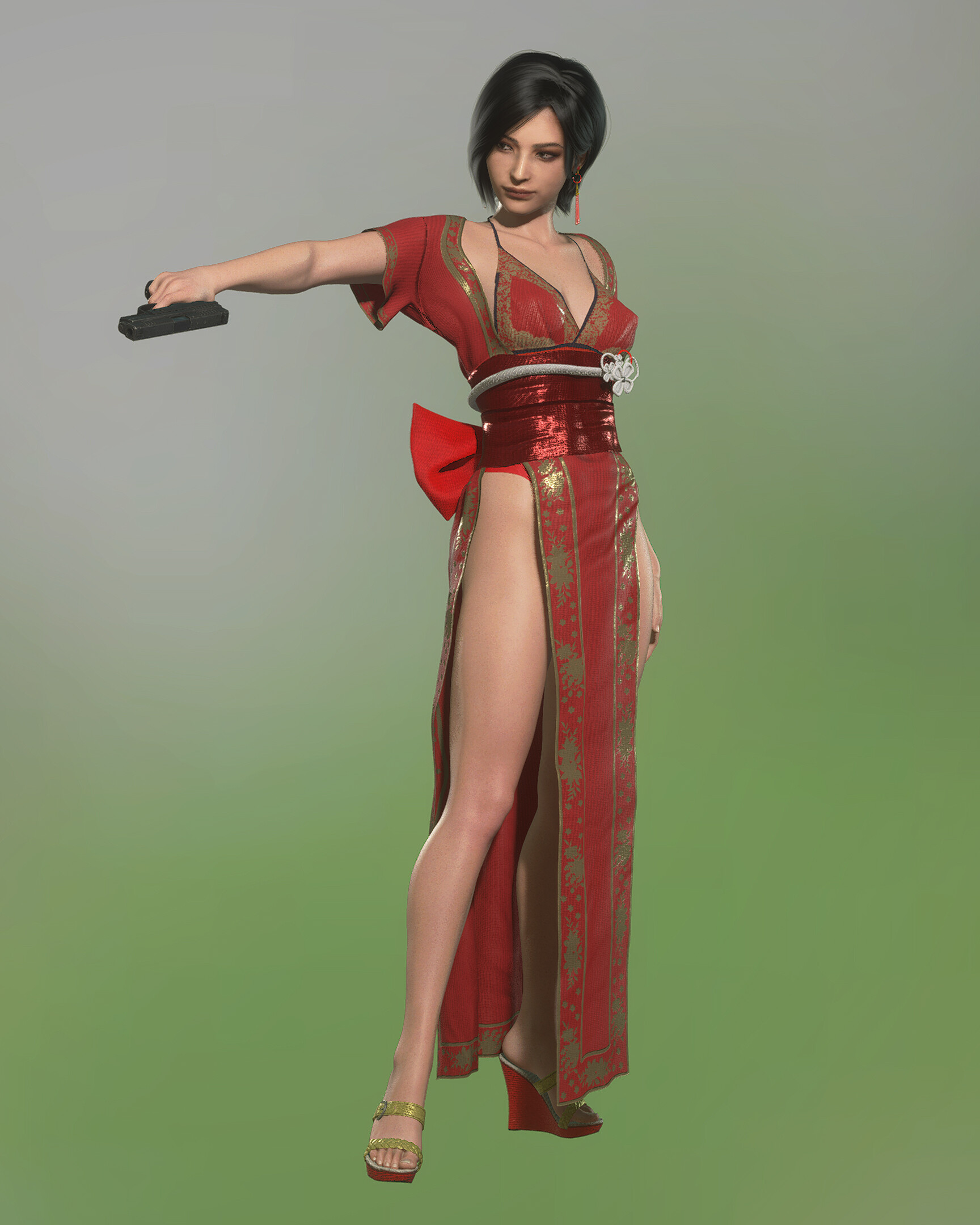 UmbrellaEngineer - Ada Wong - Scarlet Threads Outfit