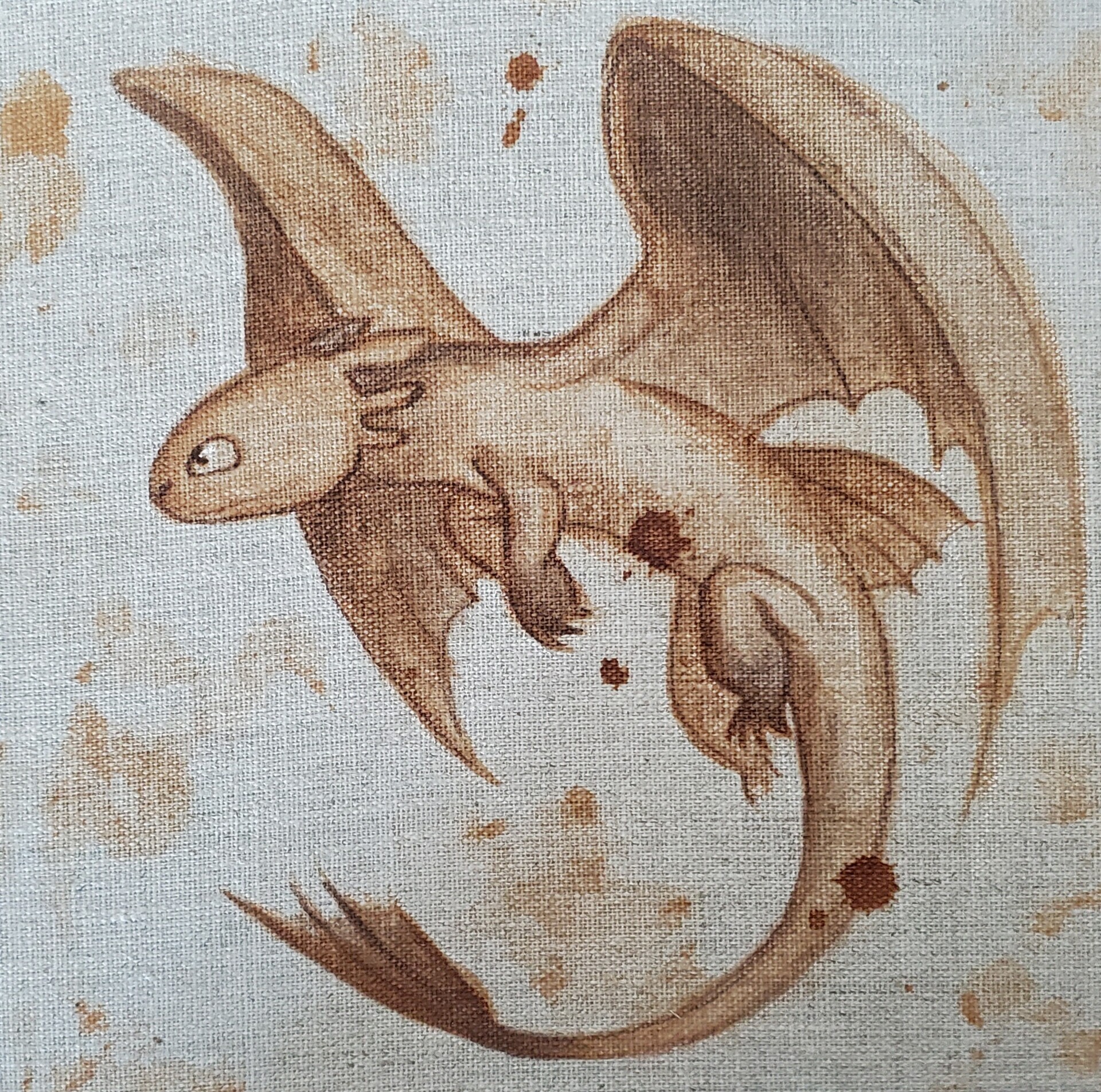ArtStation - Toothless parchment effect