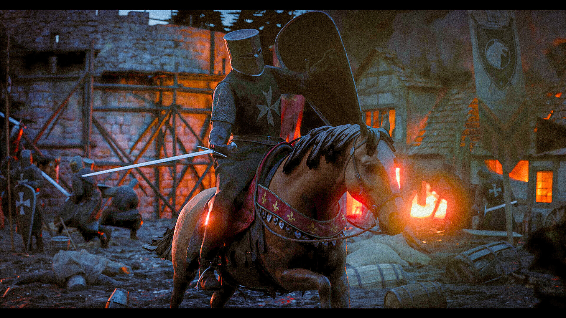 Ayden Smith - Medieval Knight Siege Render