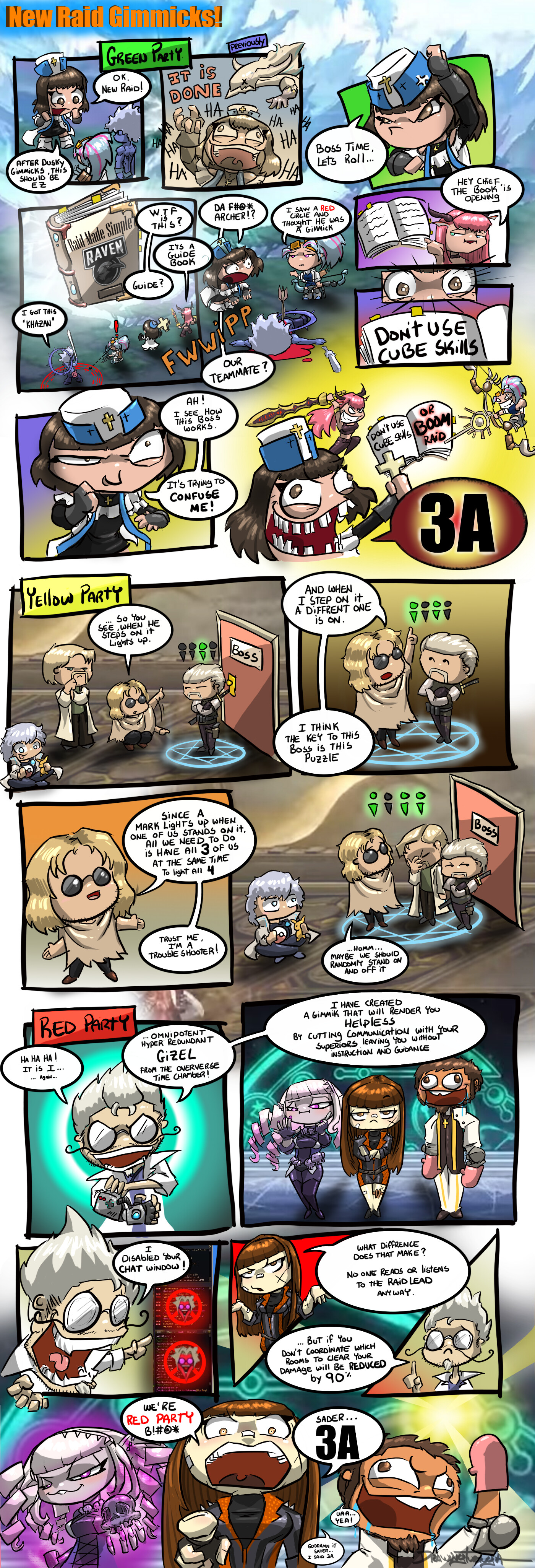 ArtStation - New Raid Gimmicks