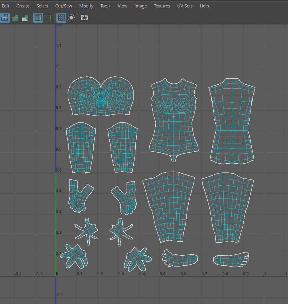 ArtStation - Miranda_Project_8_UVMapping