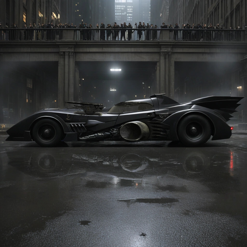 ArtStation - Batmobile 1989