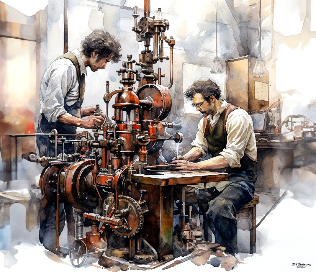 ArtStation - The joy of mechanics