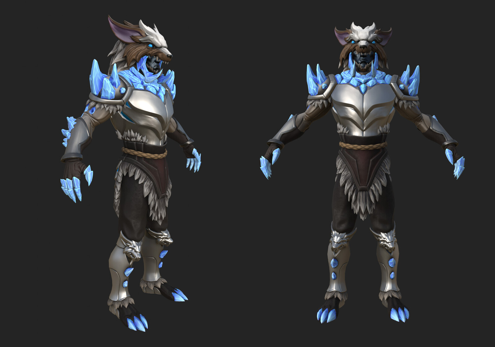 Ben Carriere - Dauntless - Frostwülf Armour Set