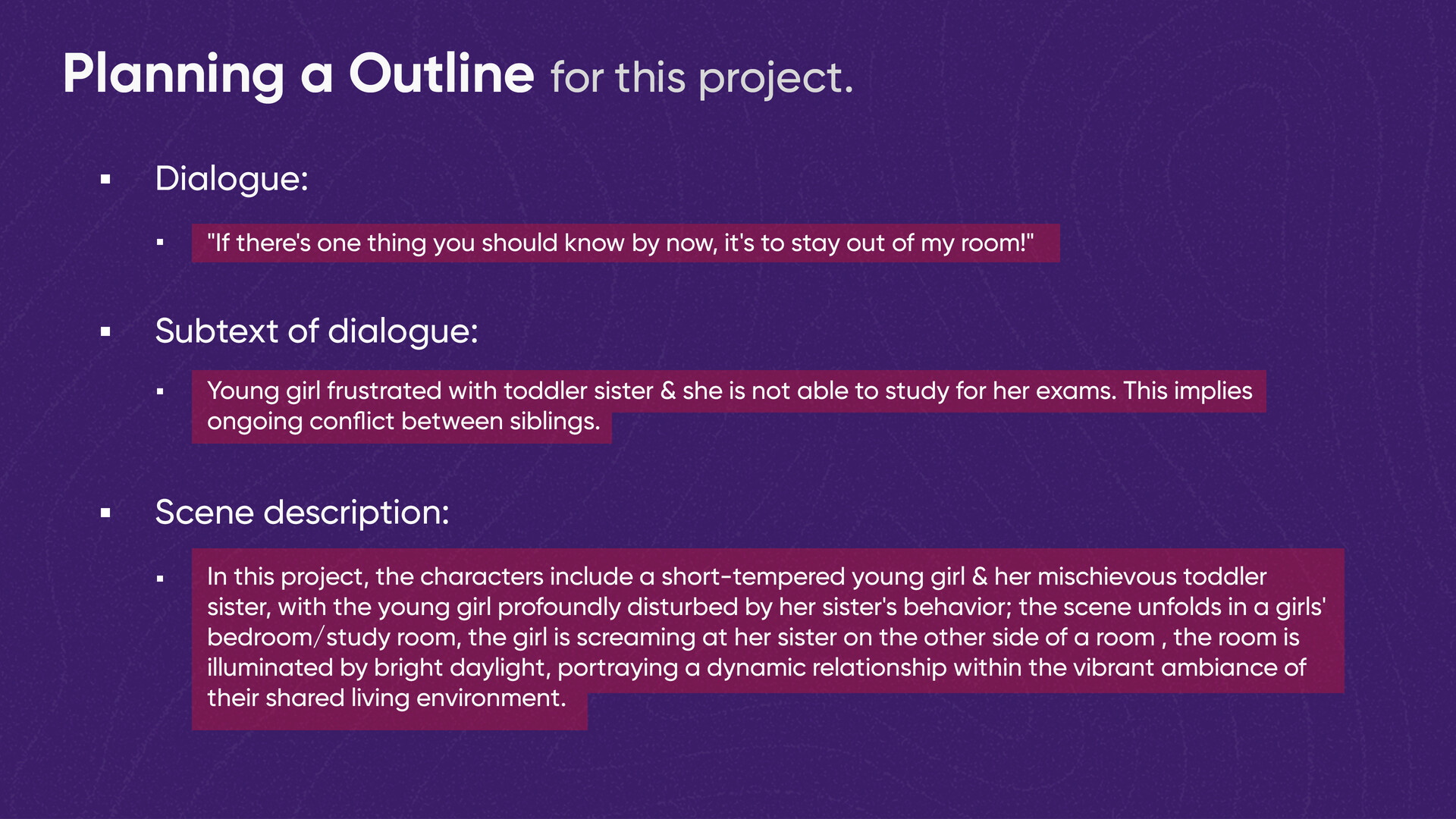 Akshay Hegde - Acting Animation Project