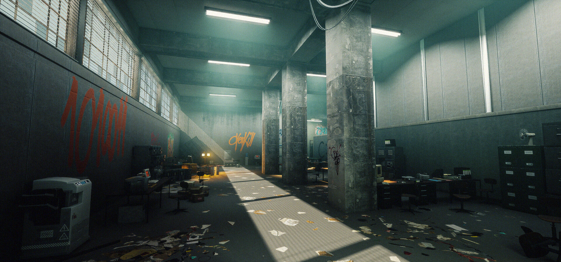 ArtStation - abandoned office