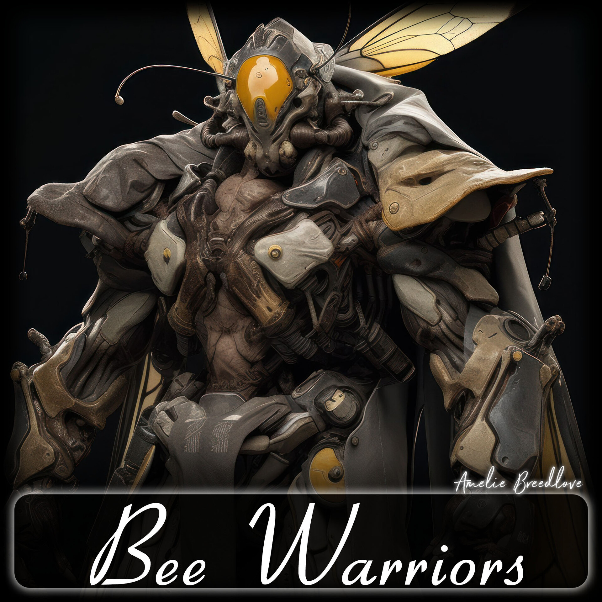 ArtStation - 220 Bee Warriors Reference Pack | 4K | v.62