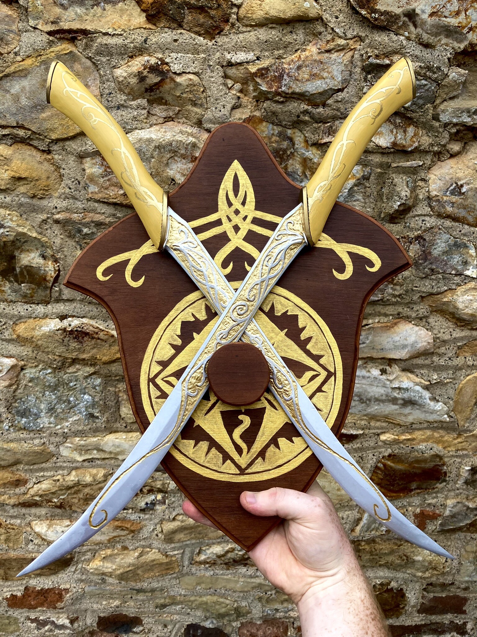 ArtStation - Legolas Fighting Knives Prop Replica