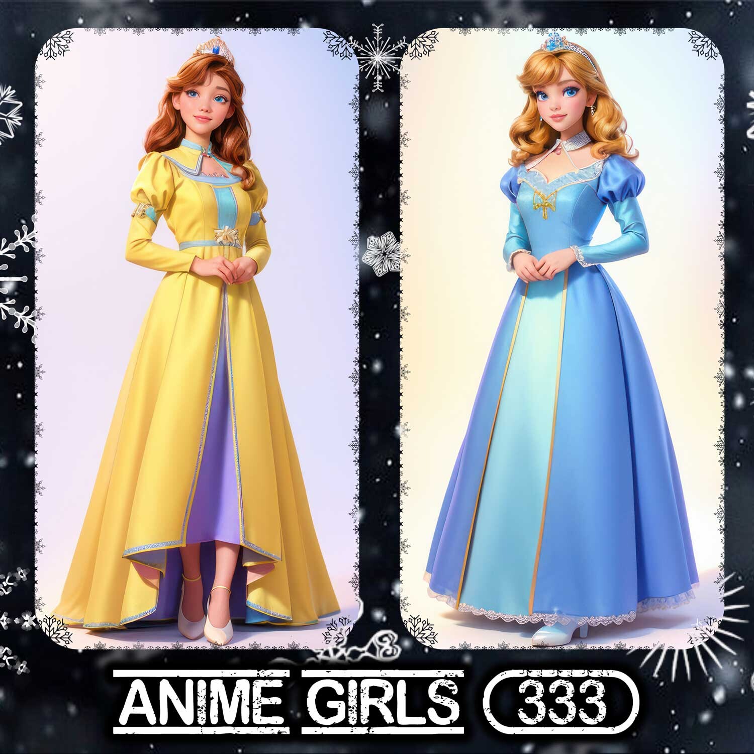 ArtStation - 500 Anime Girls (Beautiful Princess) Images Reference Pack ...