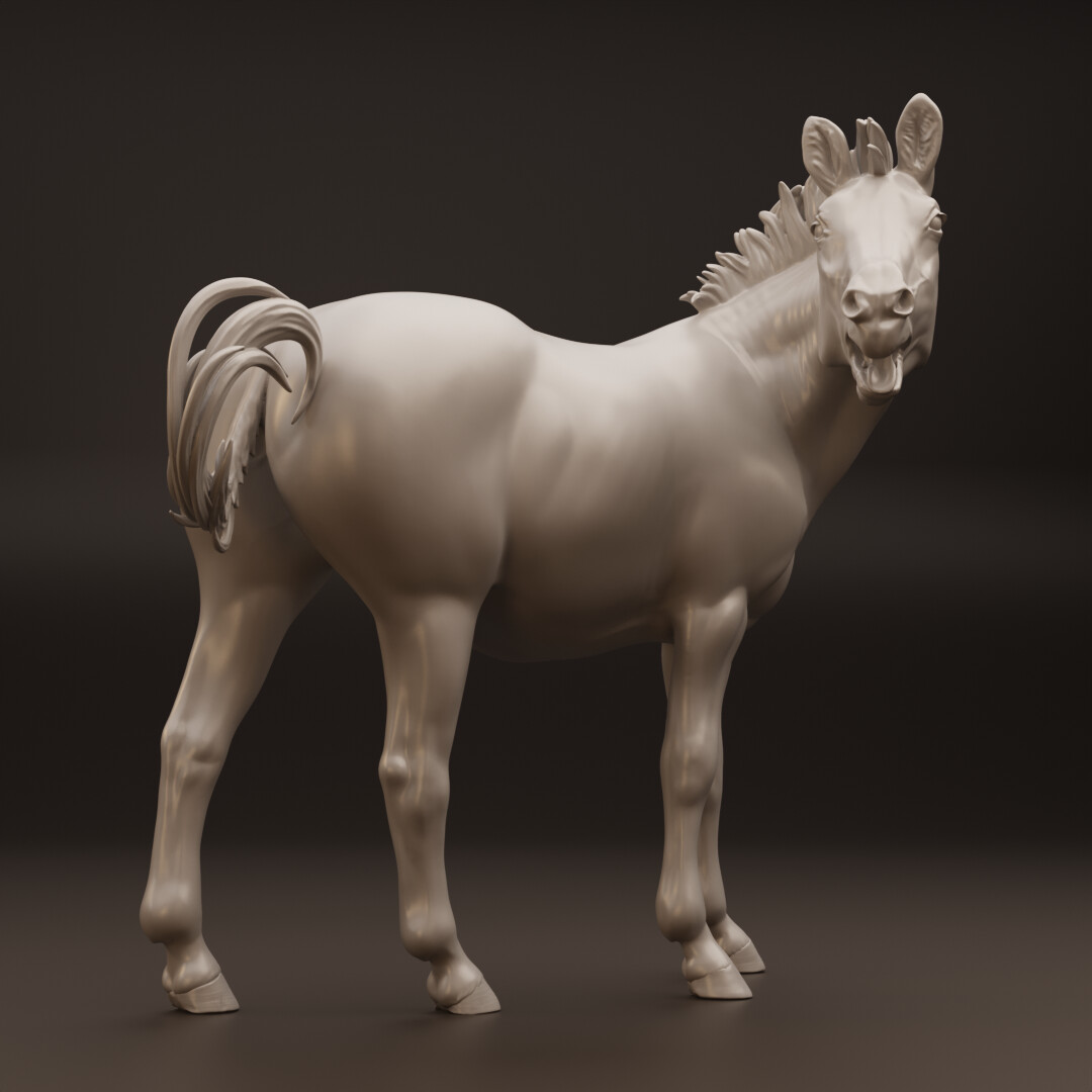 Bee Merrell - Plains Zebra herd