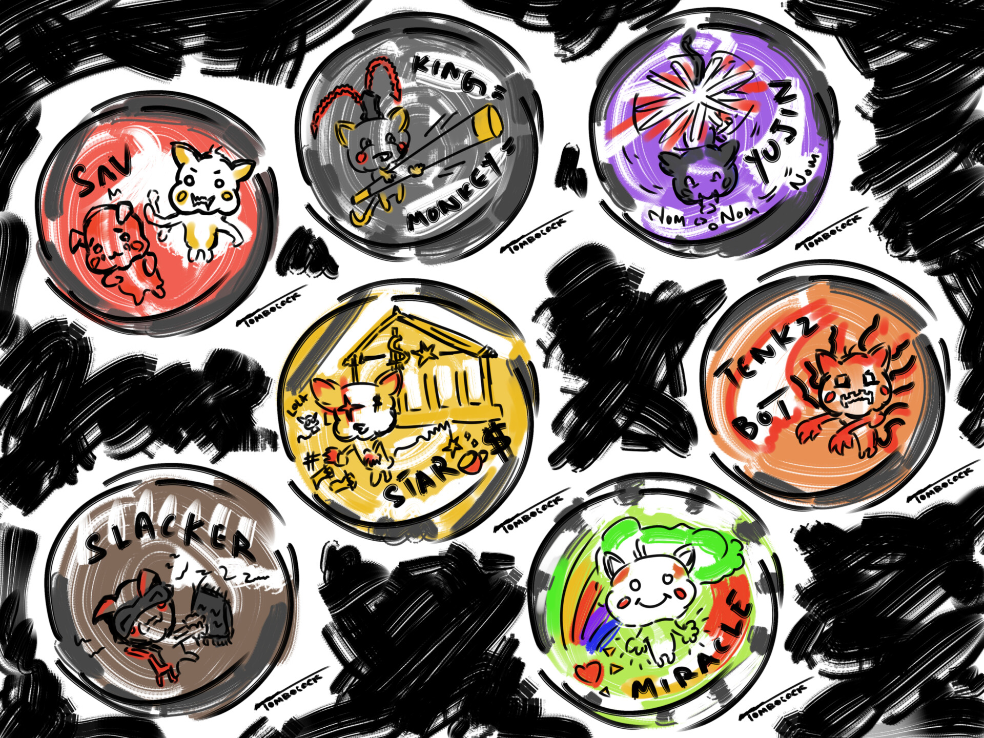 ArtStation - Meme Badges XD