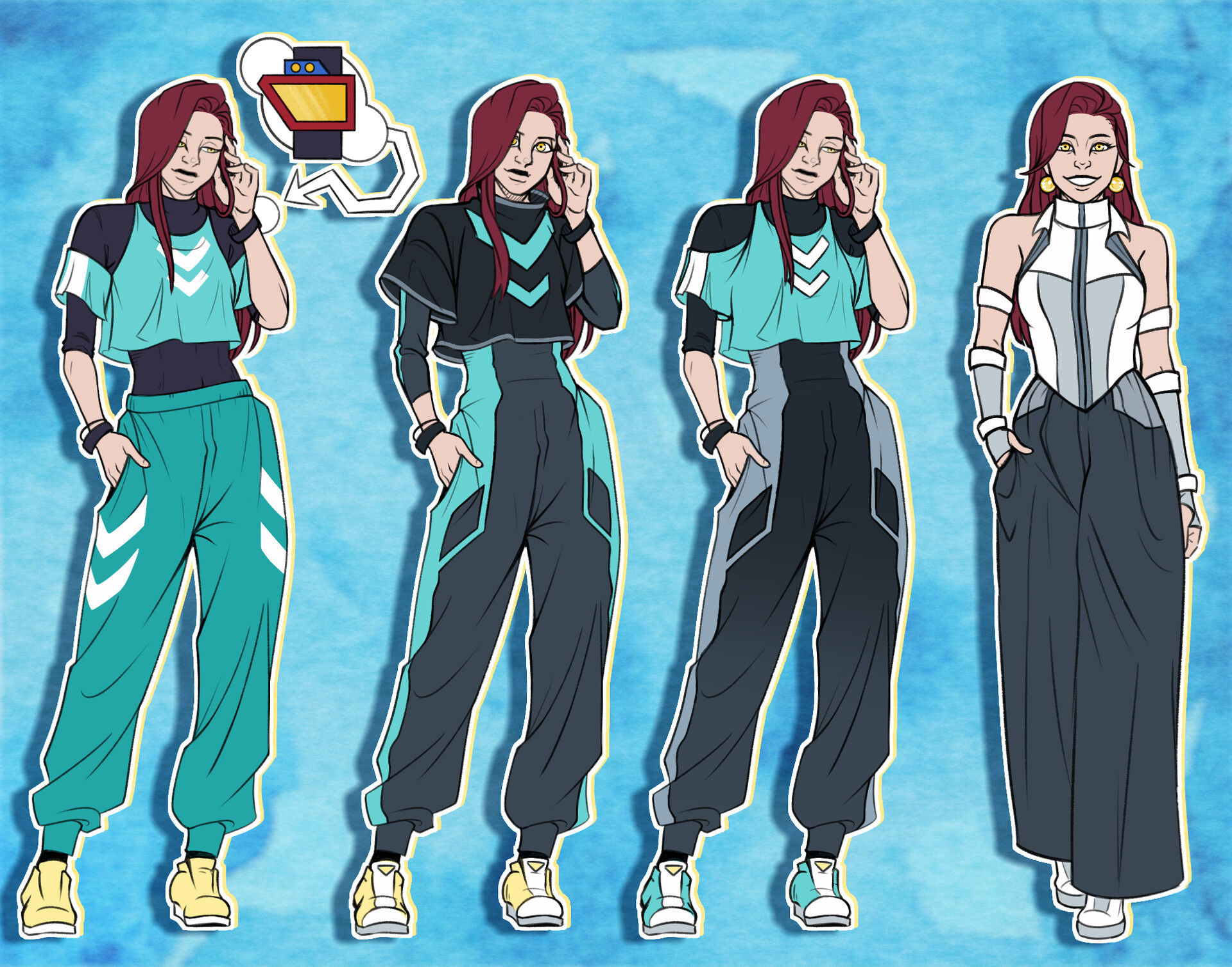 ArtStation - Mercury Crew - Character fashion concept