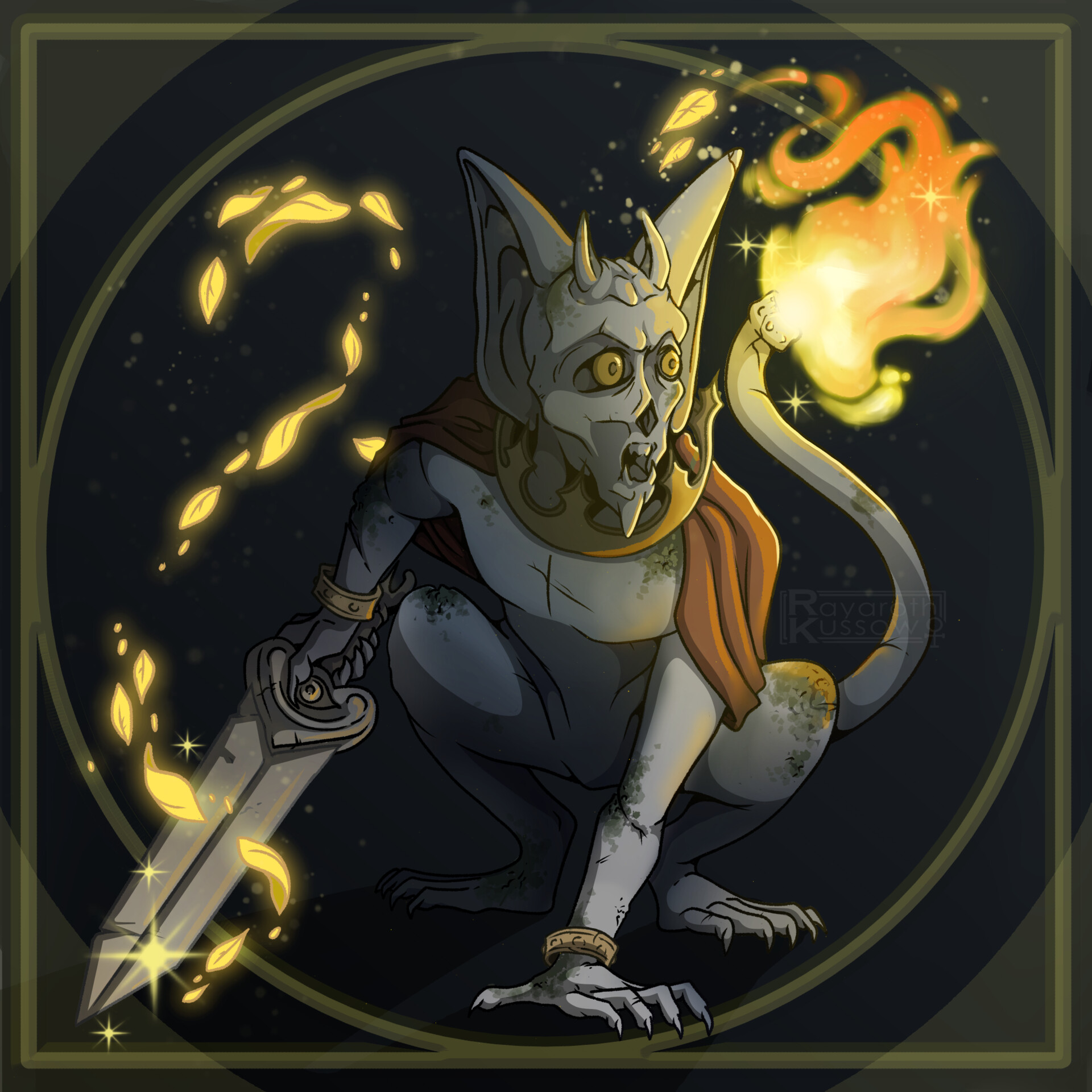 ArtStation - Erdtree Burial Watchdog - Elden Ring Fanart