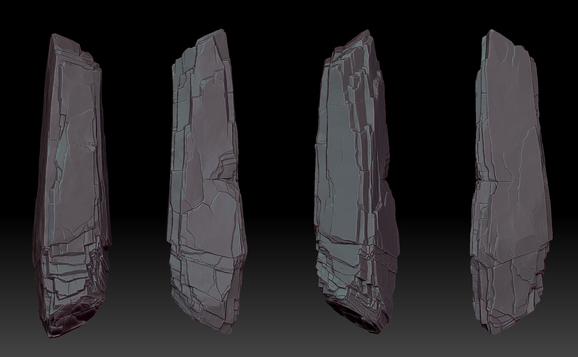 Alen Vejzovic - Stylized vertical cliff