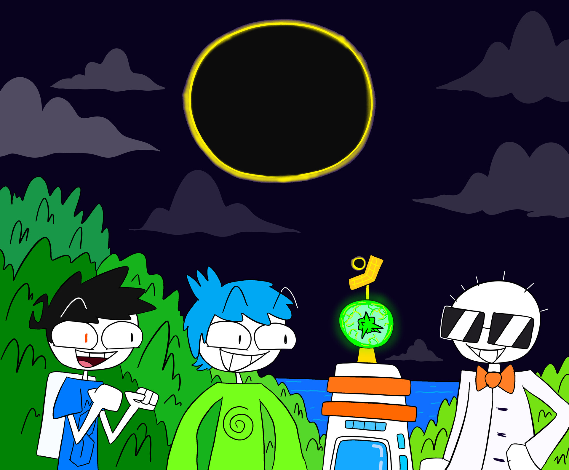 ArtStation - 2024 SOLAR ECLIPSE