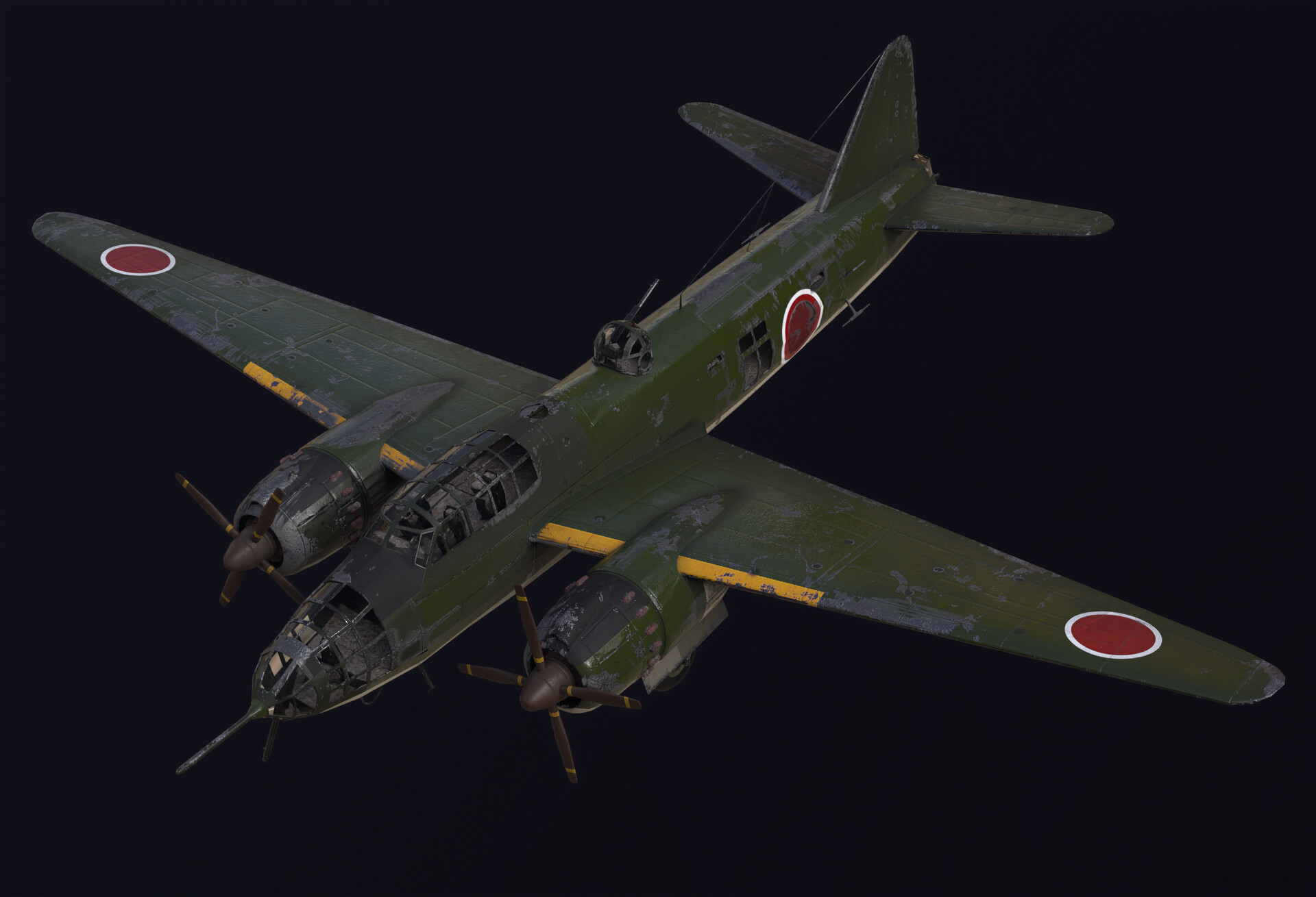 ArtStation - Mitsubishi G4M 'Betty'