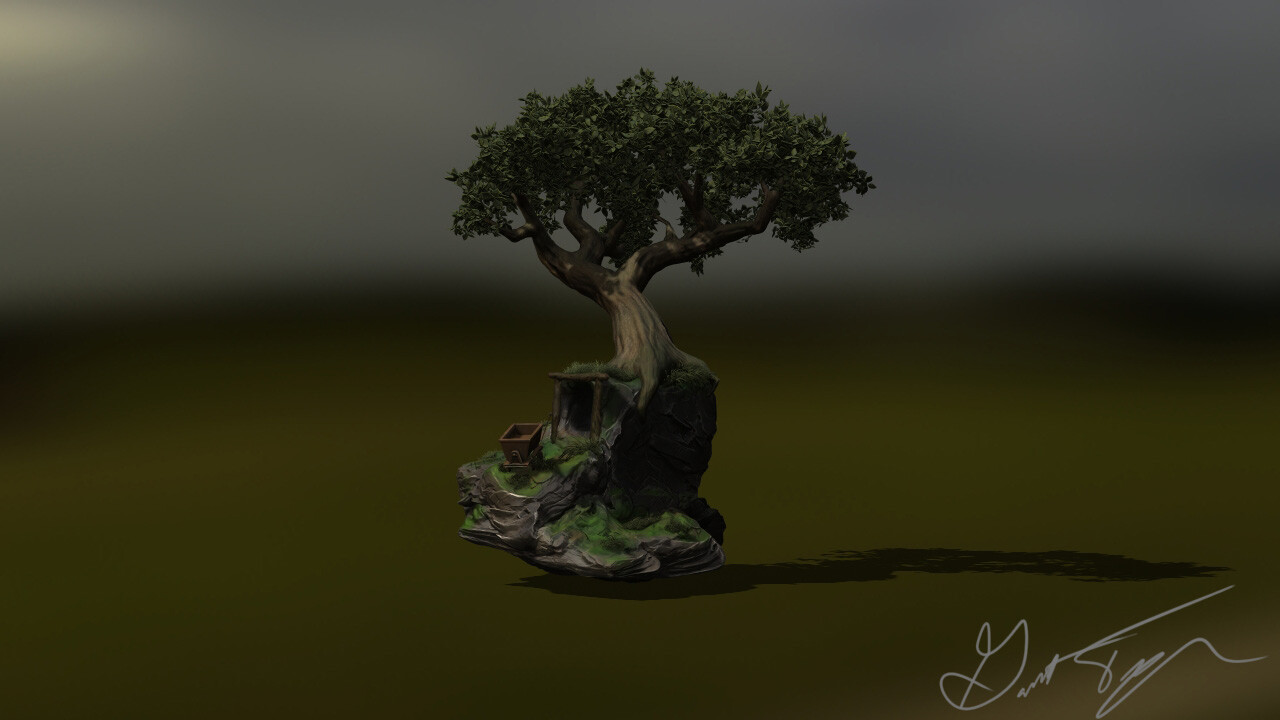 ArtStation - Cliffside Mine