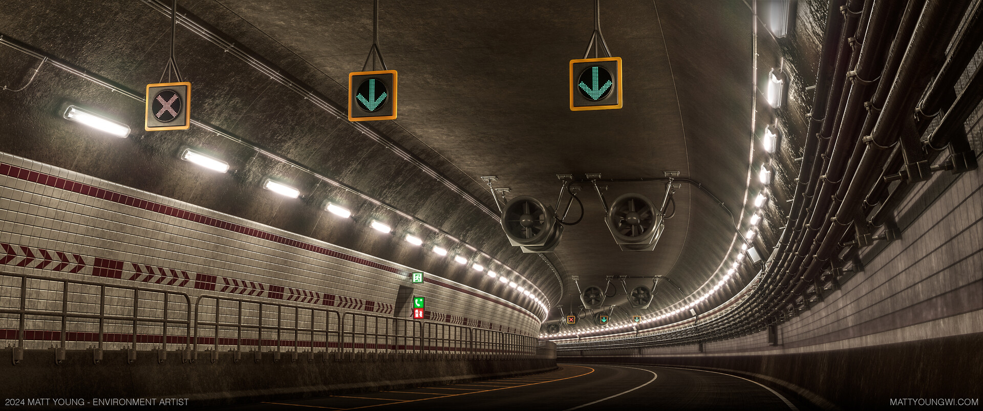 ArtStation - Tunnel (UE5)