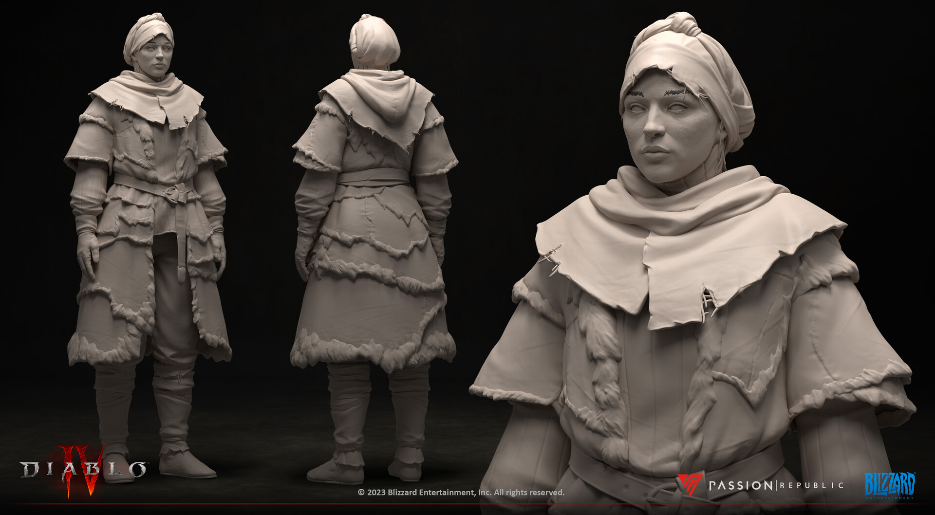 Passion Republic - Diablo IV Character Modeling (NPC)