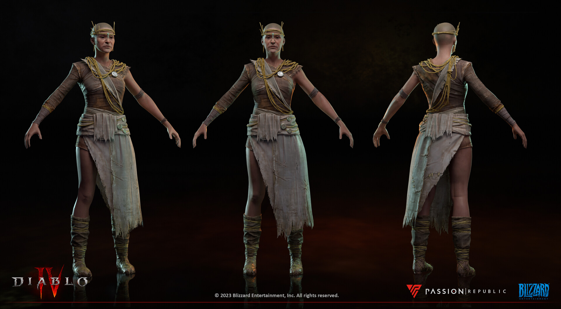Passion Republic - Diablo IV Character Modeling (NPC)