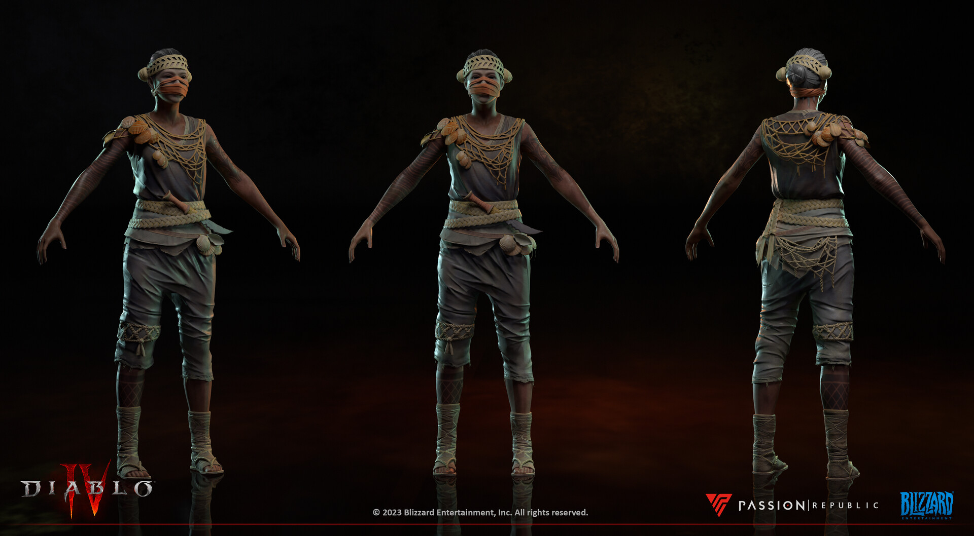 Passion Republic - Diablo IV Character Modeling (NPC)