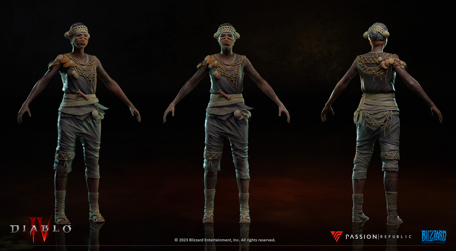 Passion Republic - Diablo IV Character Modeling (NPC)