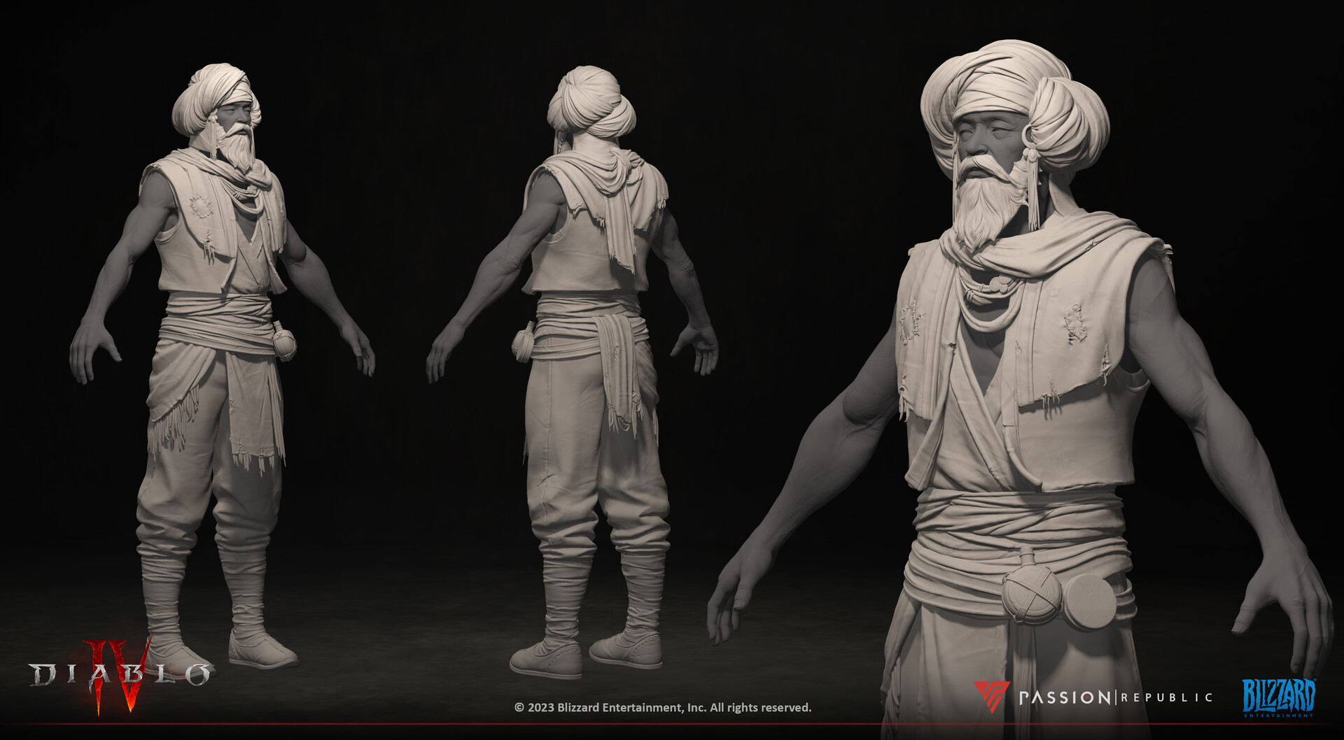 Passion Republic - Diablo IV Character Modeling (NPC)