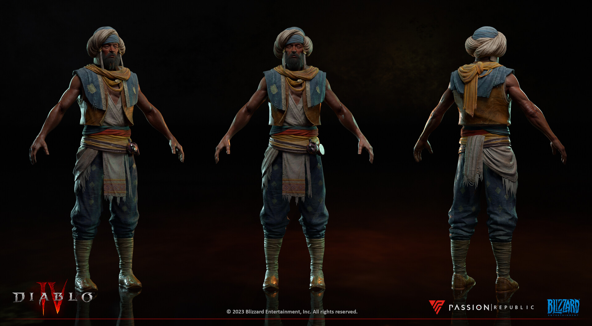 Passion Republic - Diablo IV Character Modeling (NPC)