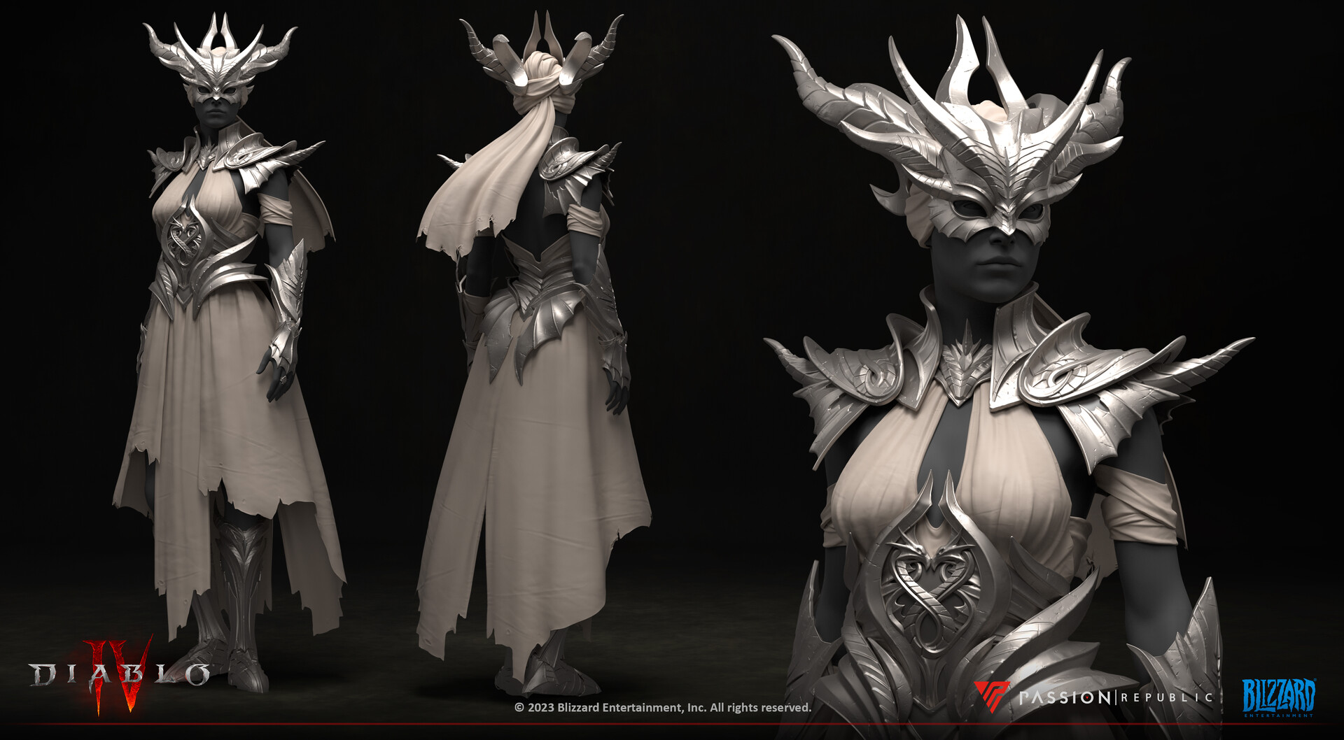 Passion Republic - Diablo IV Character Modeling (Armors) Vol. 1