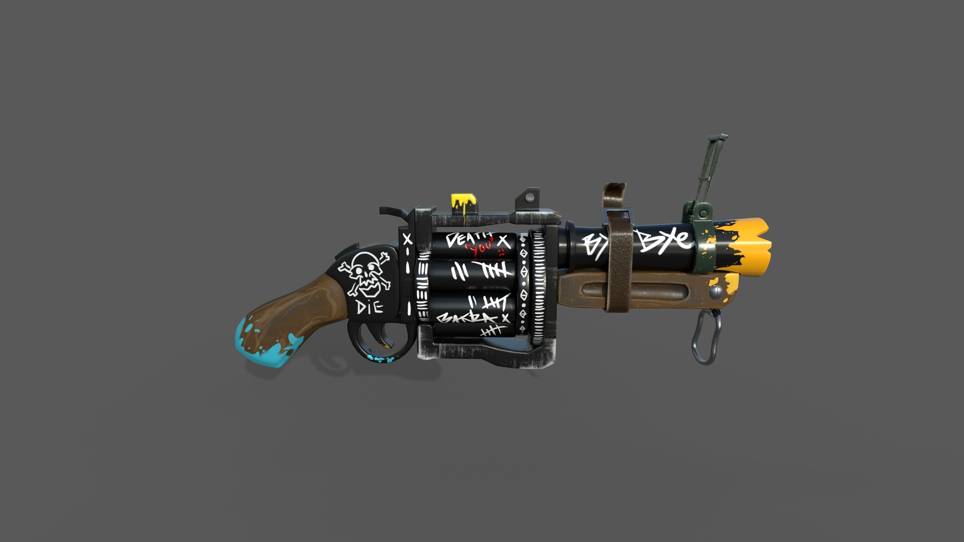 ArtStation - 3D STYLIZED GUN