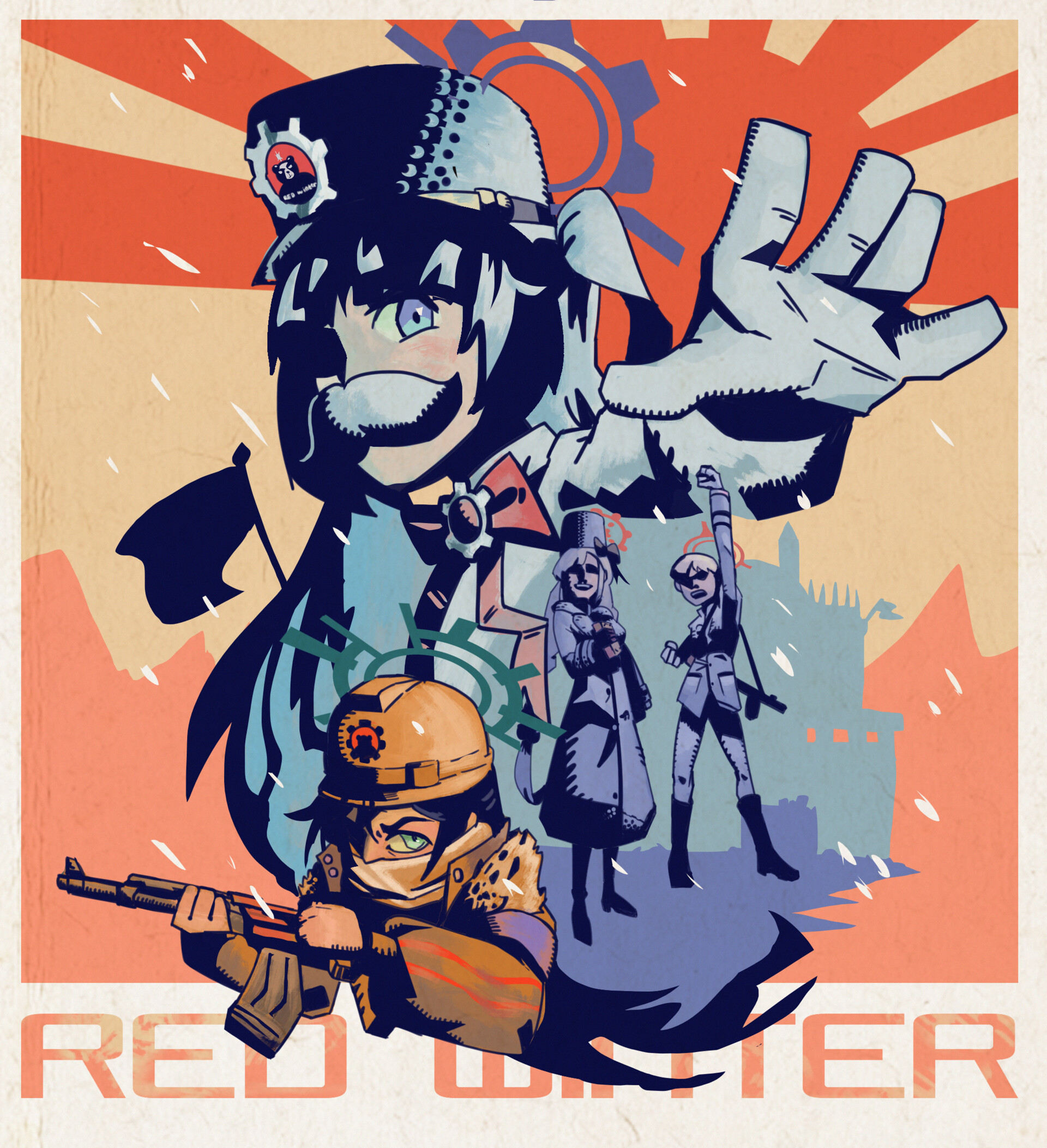 ArtStation - Red Winter Propaganda