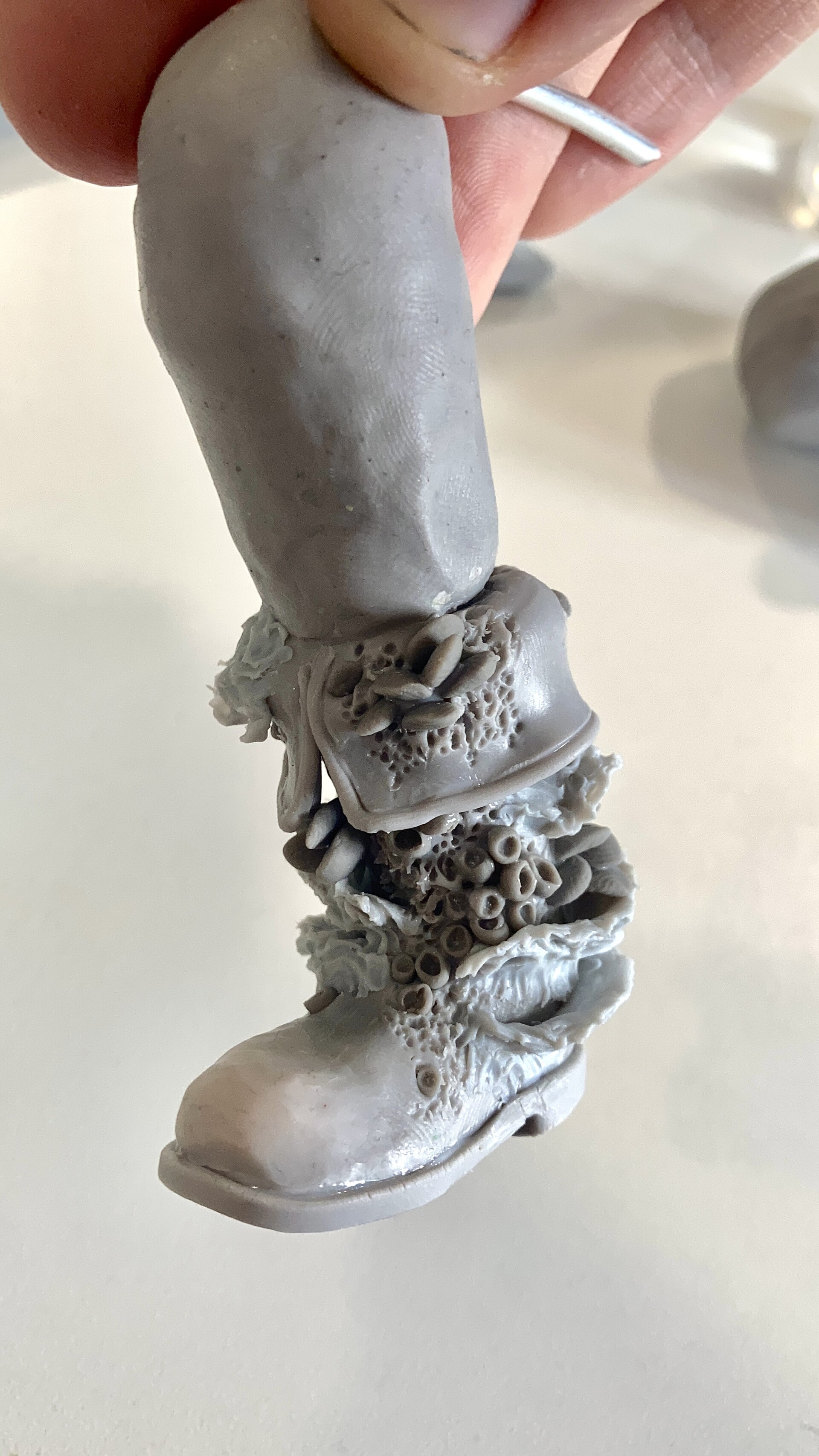 Jamie Lord - Davy Jones character sculpture