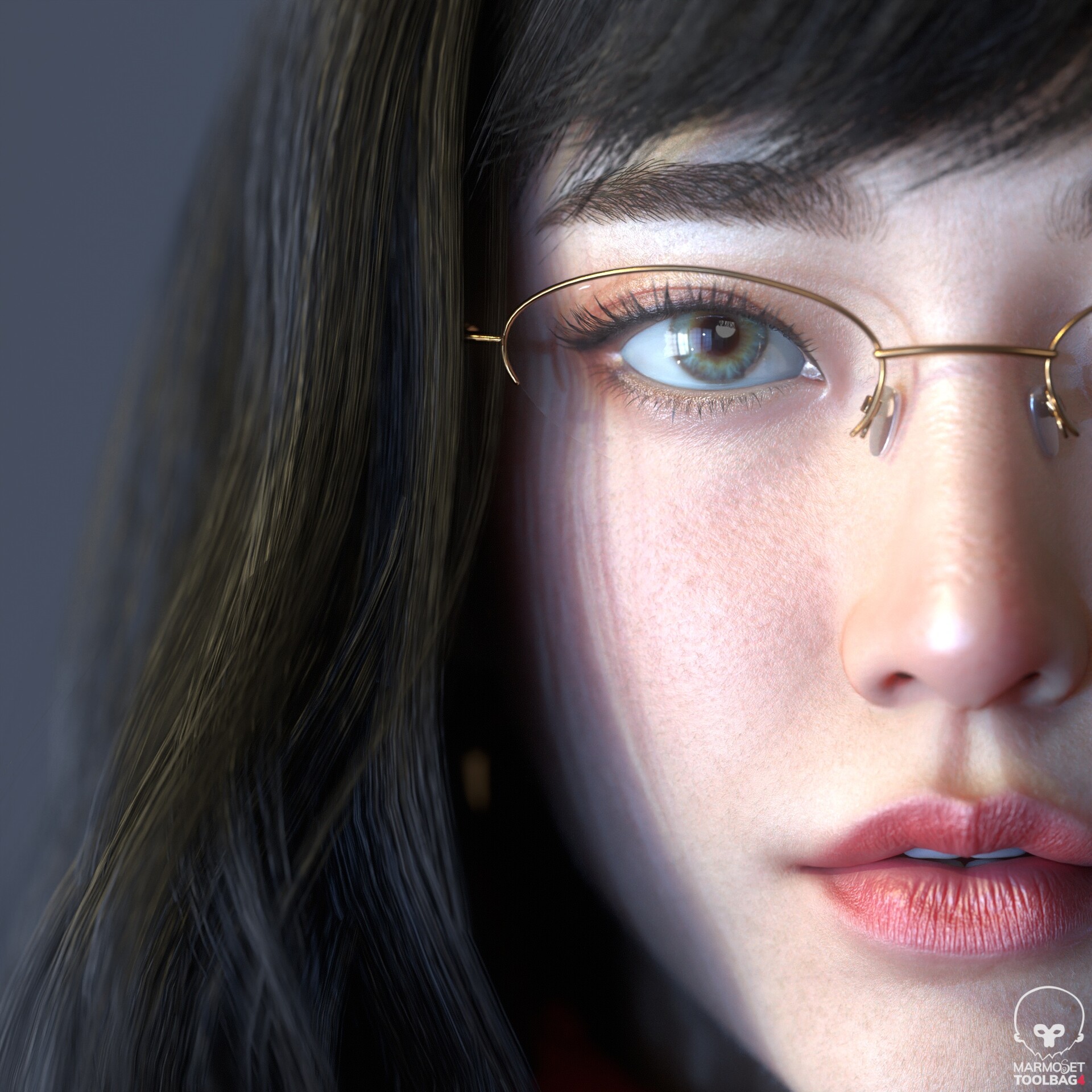 ArtStation - Asian girl portrait