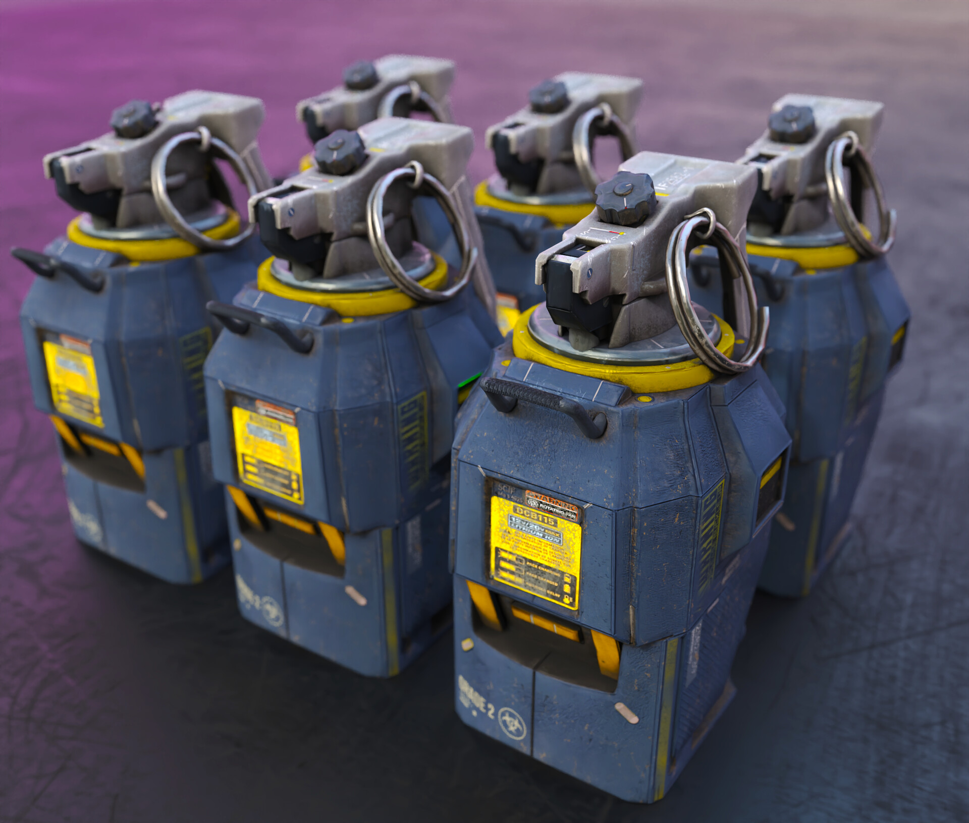 落泉雨 - Science fiction grenade design