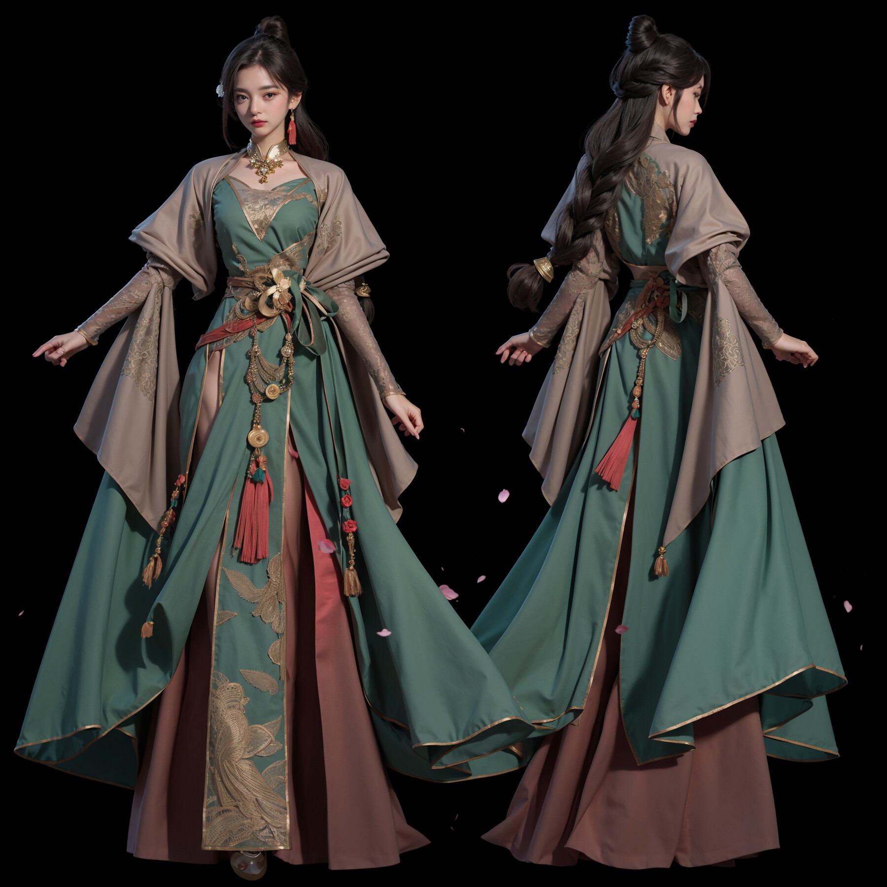 ArtStation - Character Face Design:CG Female Character Reference Mega ...