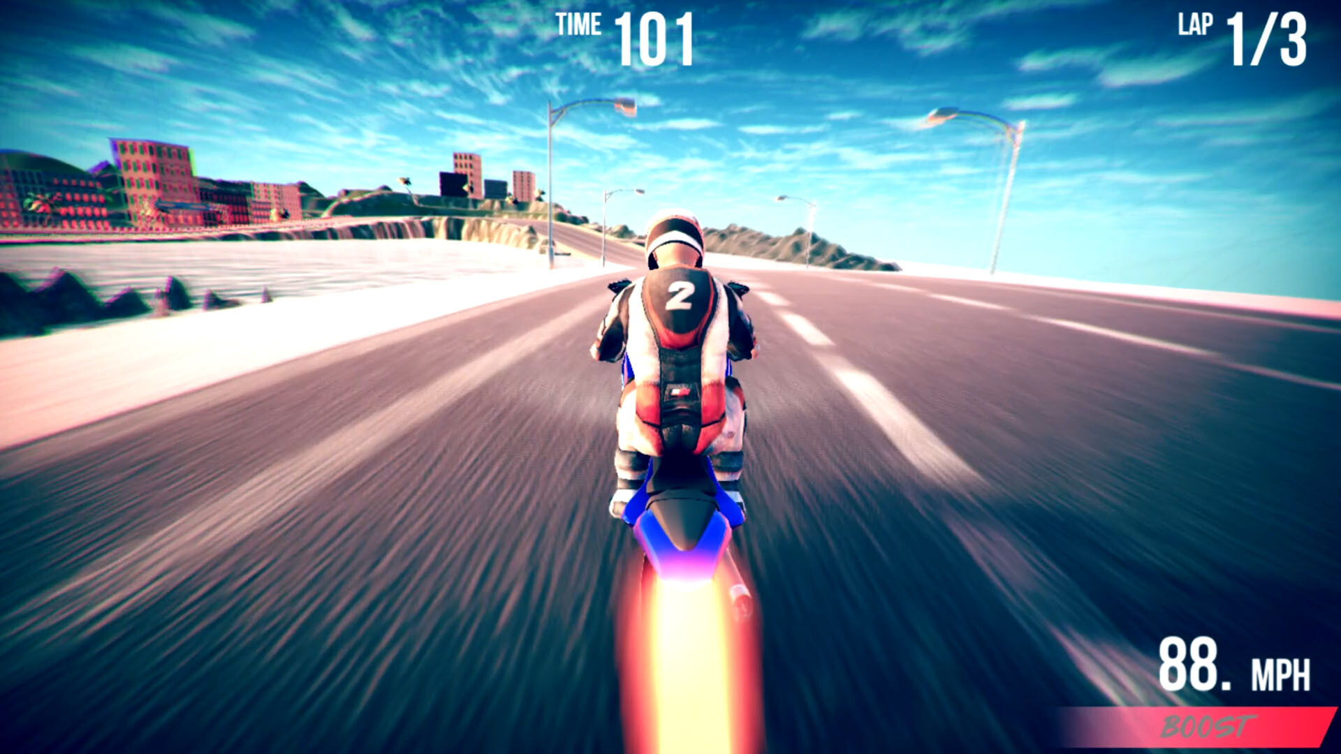 ArtStation - [Prototype] Motorcycle Racing Game