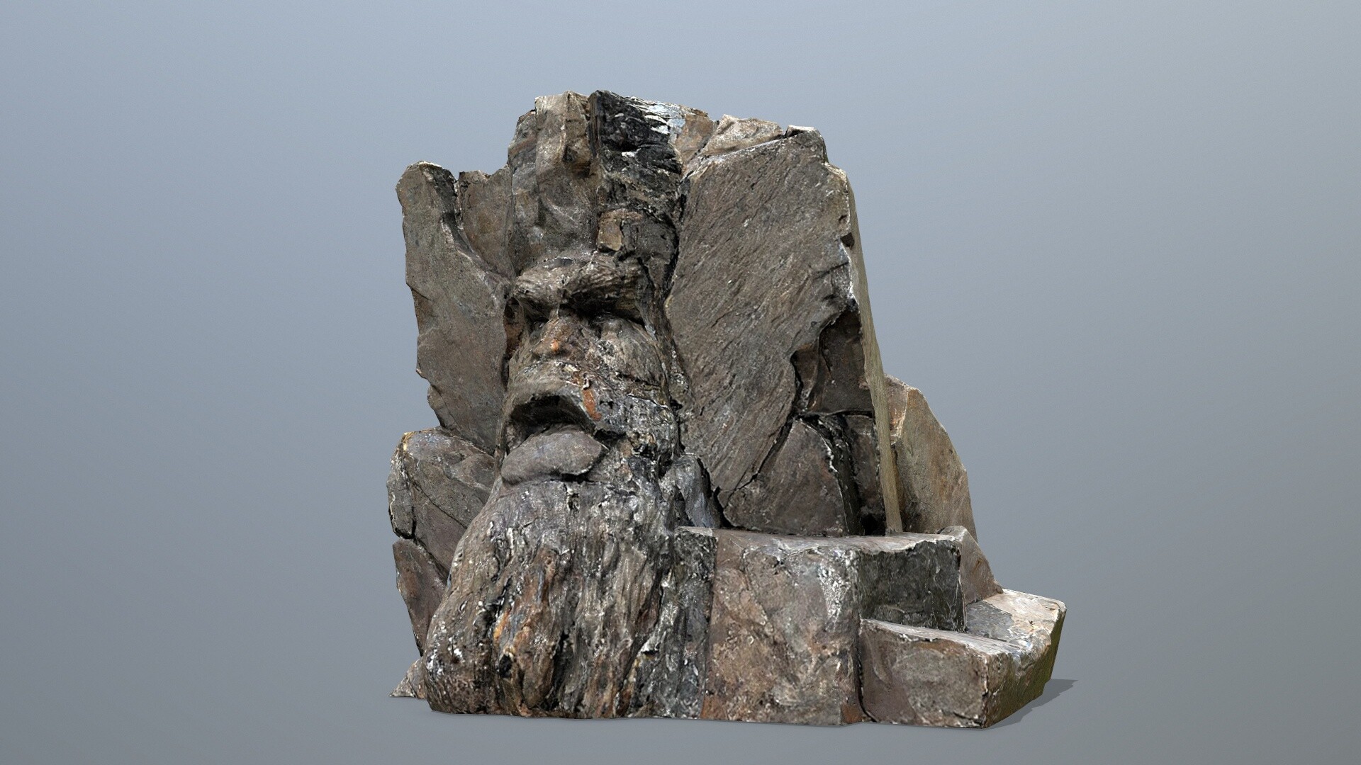 ArtStation - Face of the mountain