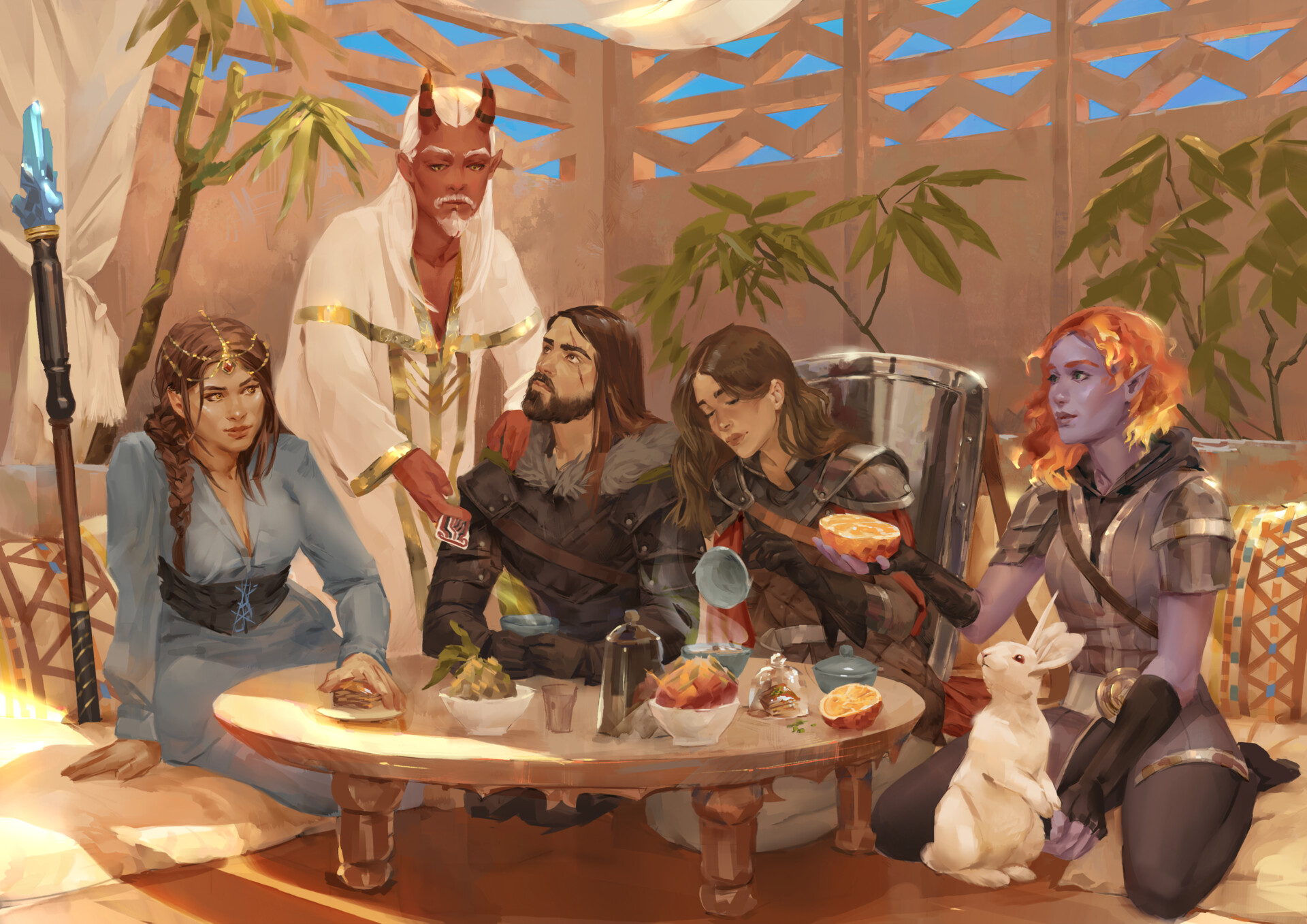 ArtStation - Party Downtime