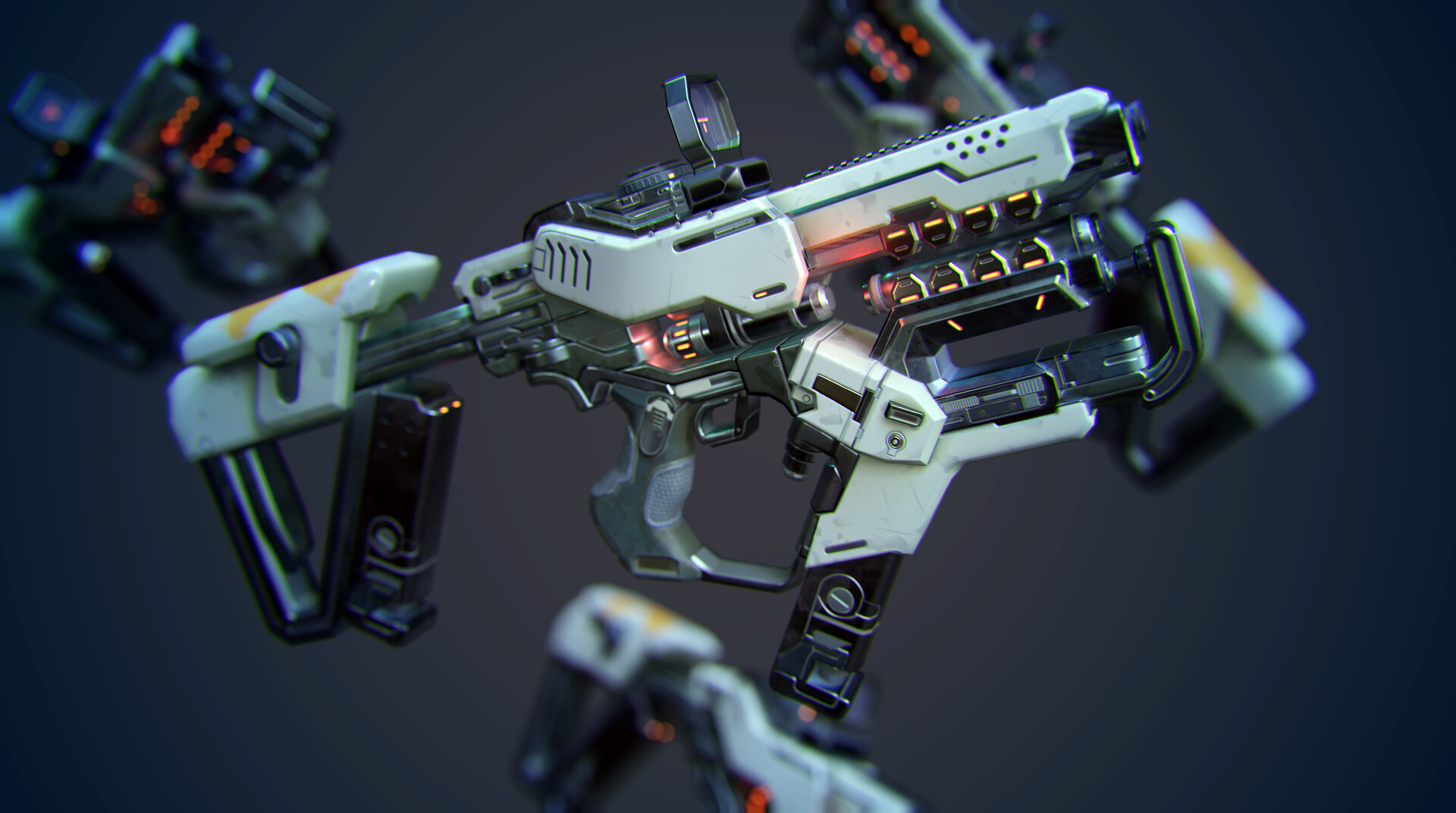 ArtStation - Technology rifle