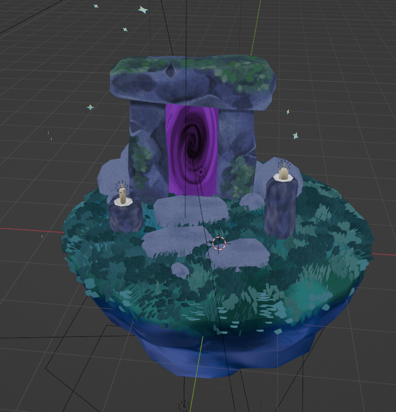 Alex Lawrence - Nether Portal Diorama